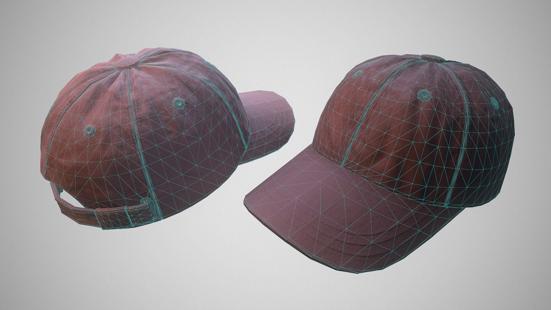 Baseball Cap - 3D Model by Mikserart