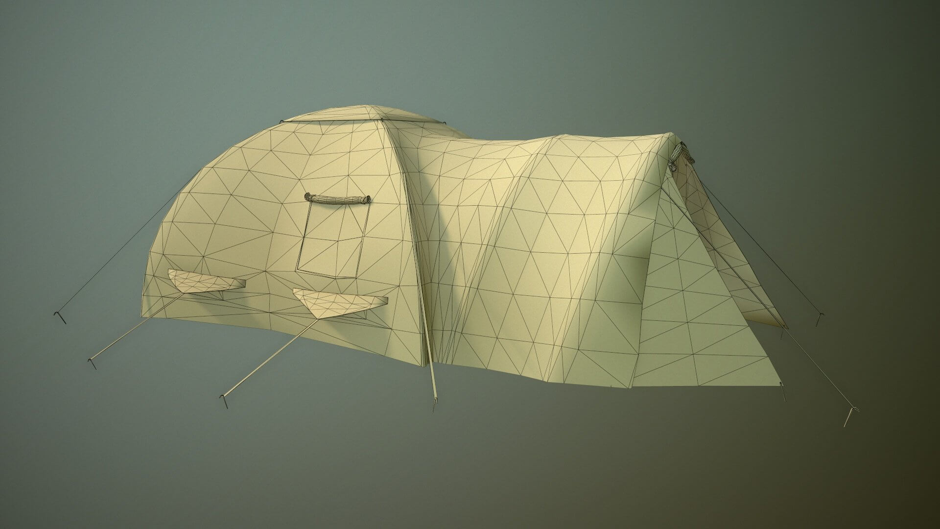 Big Tent - 3D Model by Mikserart