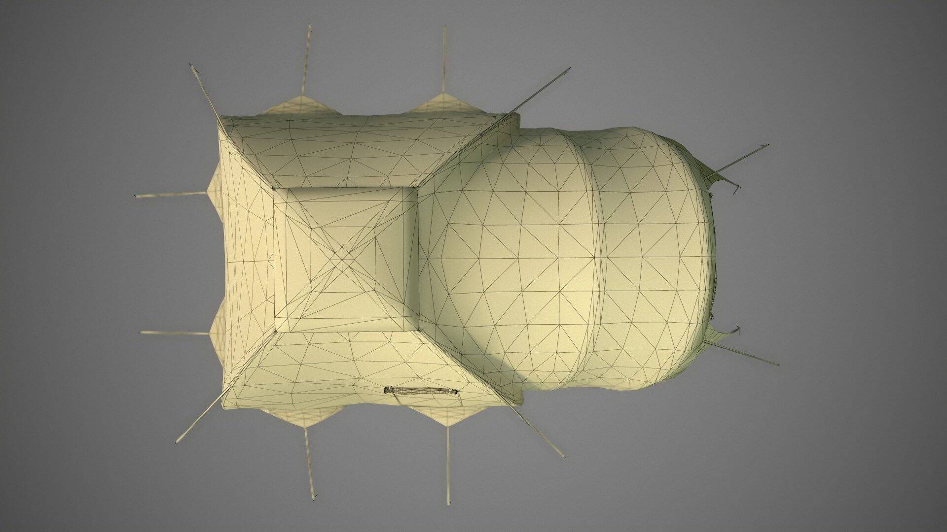 Big Tent - 3D Model by Mikserart