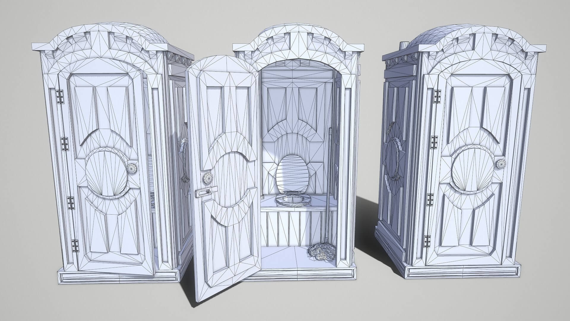 Bio Toilet - 3D Model by Mikserart