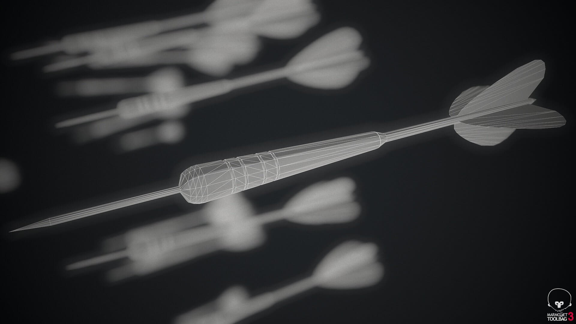 Dart Board - 3D Model by Mikserart