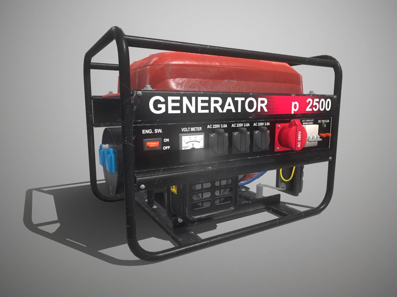 Generator - 3D Model by Mikserart