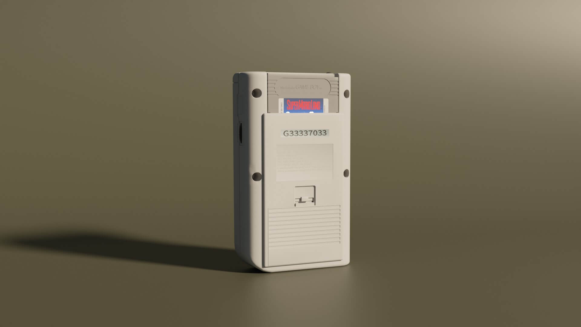 Game Boy DMG - 3D Model by mikymiky