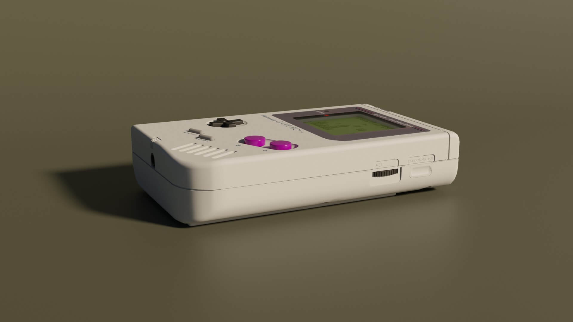 Game Boy DMG - 3D Model by mikymiky