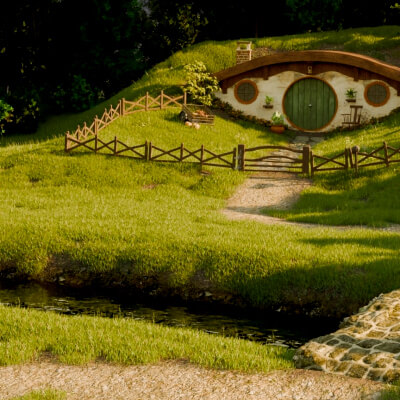 Hobbit House - 3D Model by mikymiky