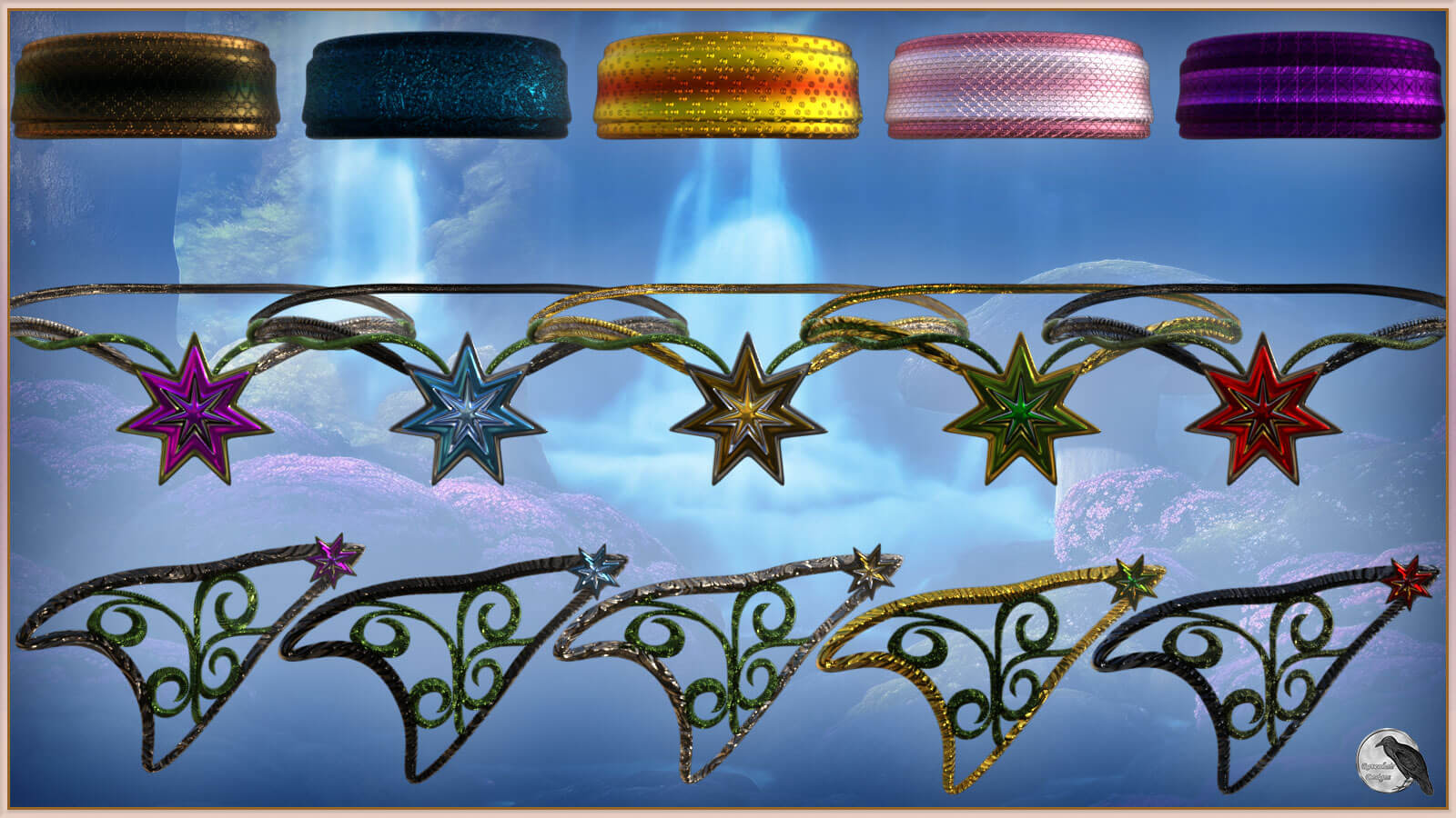 Deia Hair for Genesis 8 and 9 Females - Daz Content by Mila Abbot