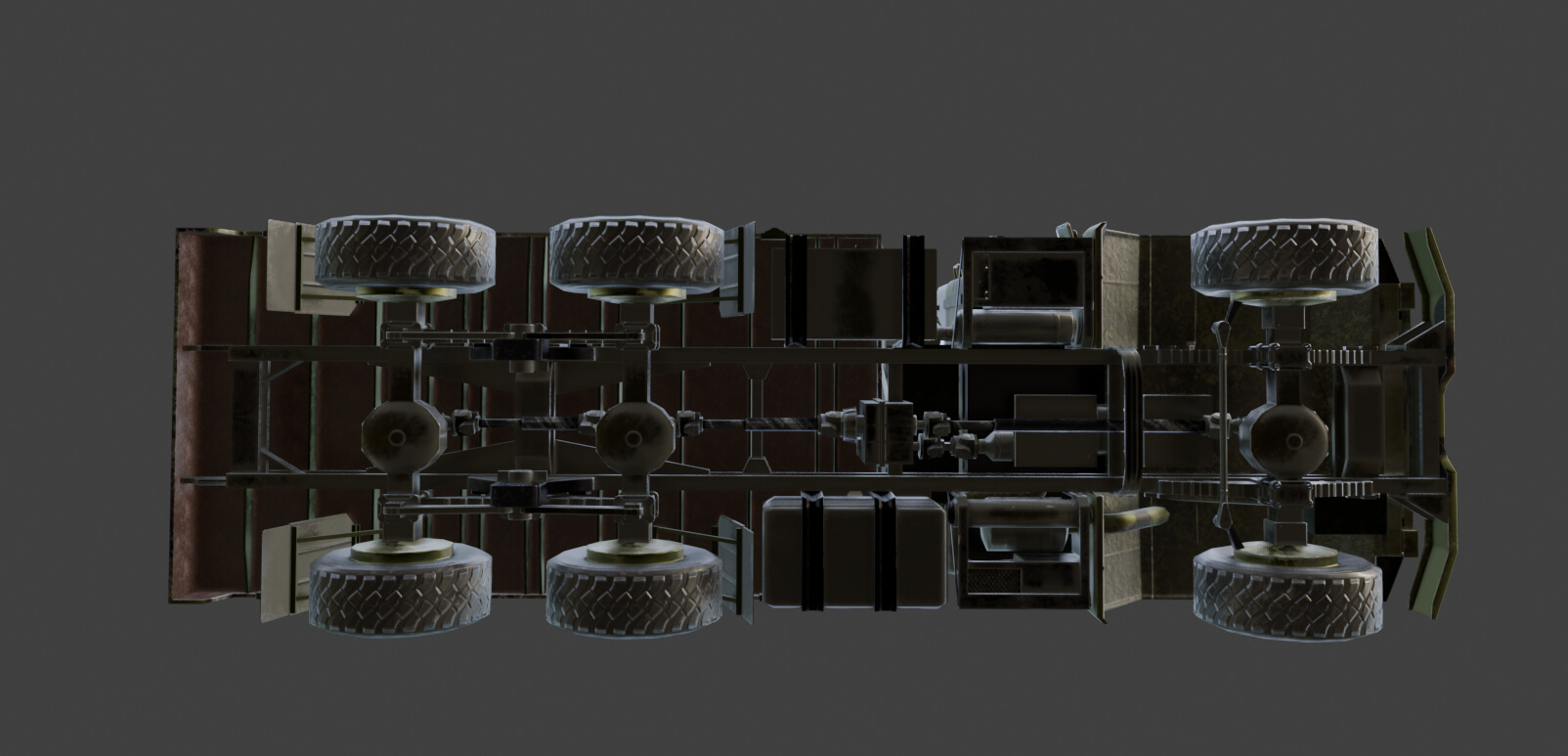 Heavy Truck - M923 3D Model by Milad-CG