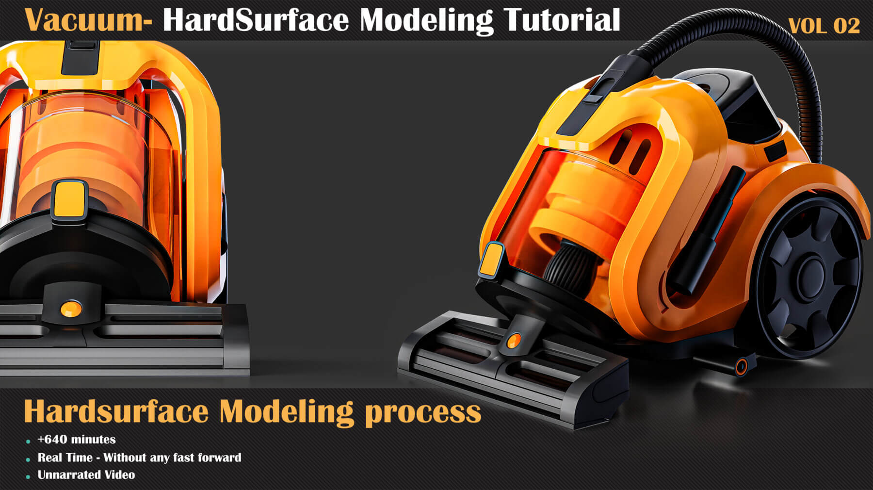 Hardsurface Tutorial Collection Vol2 - Vacuum by Miladkambari