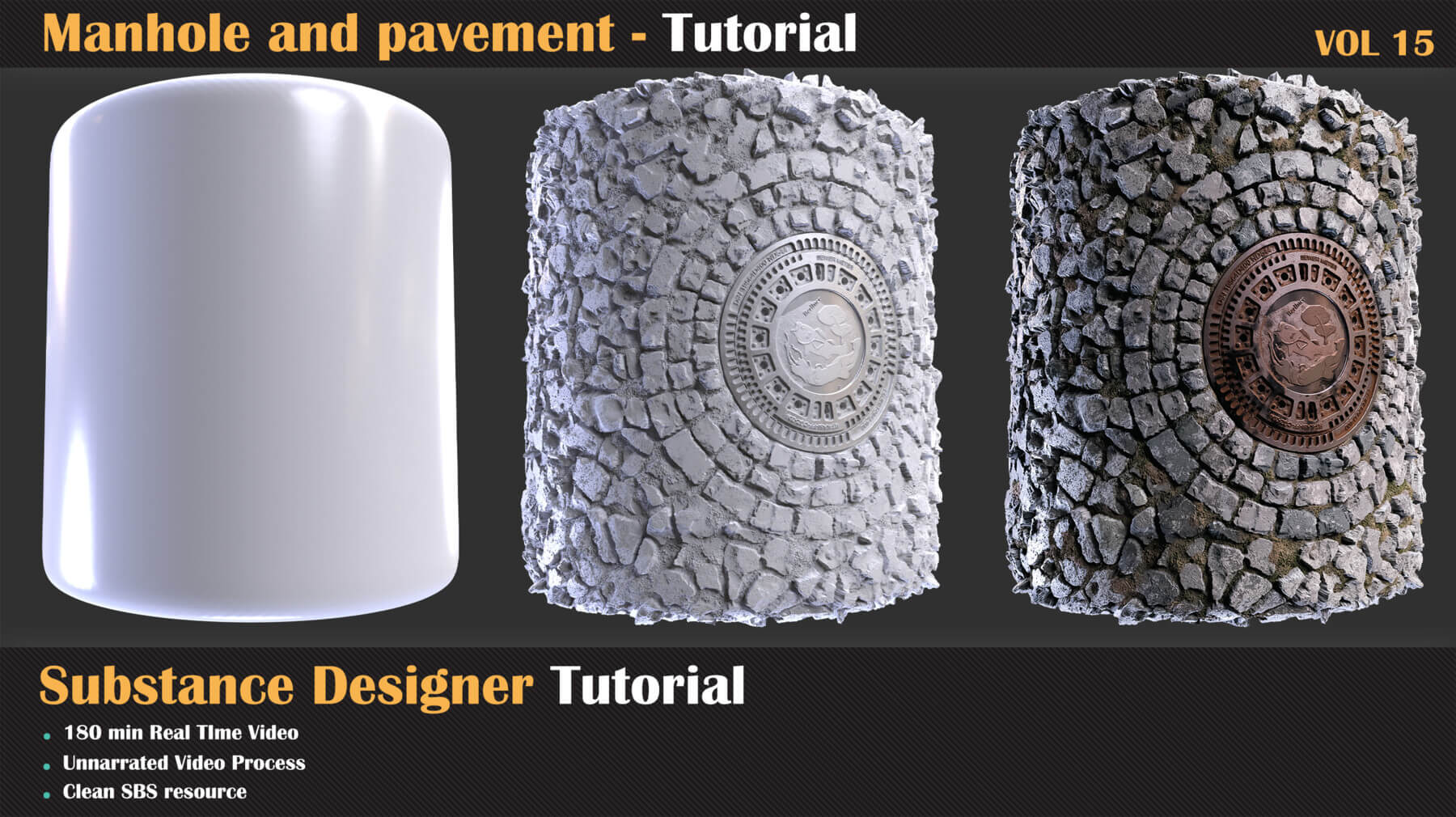 Manhole and Pavement Tutorial Vol 15 by Miladkambari