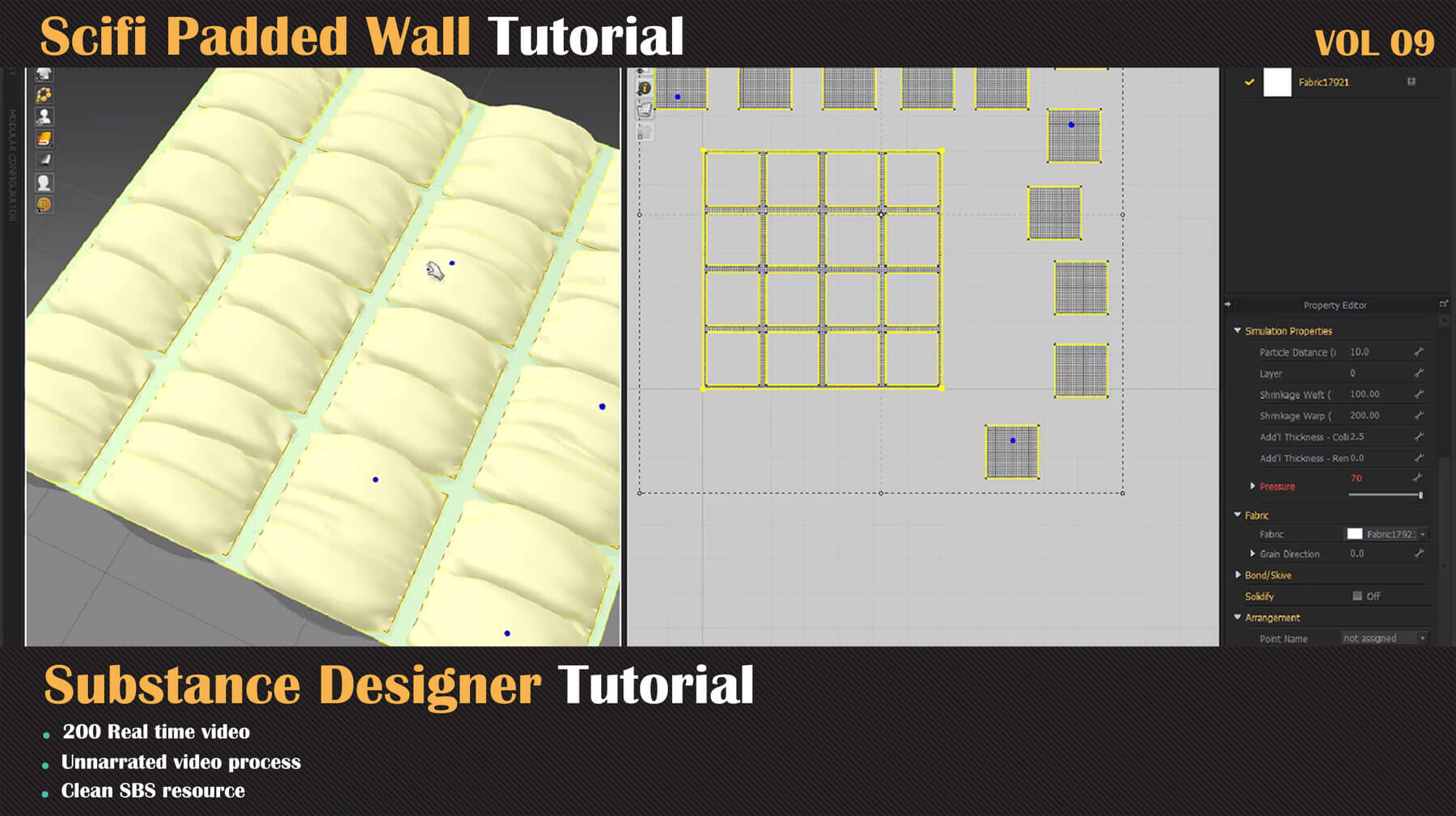 Sci-Fi Padded Wall Tutorial Vol 09 by Miladkambari