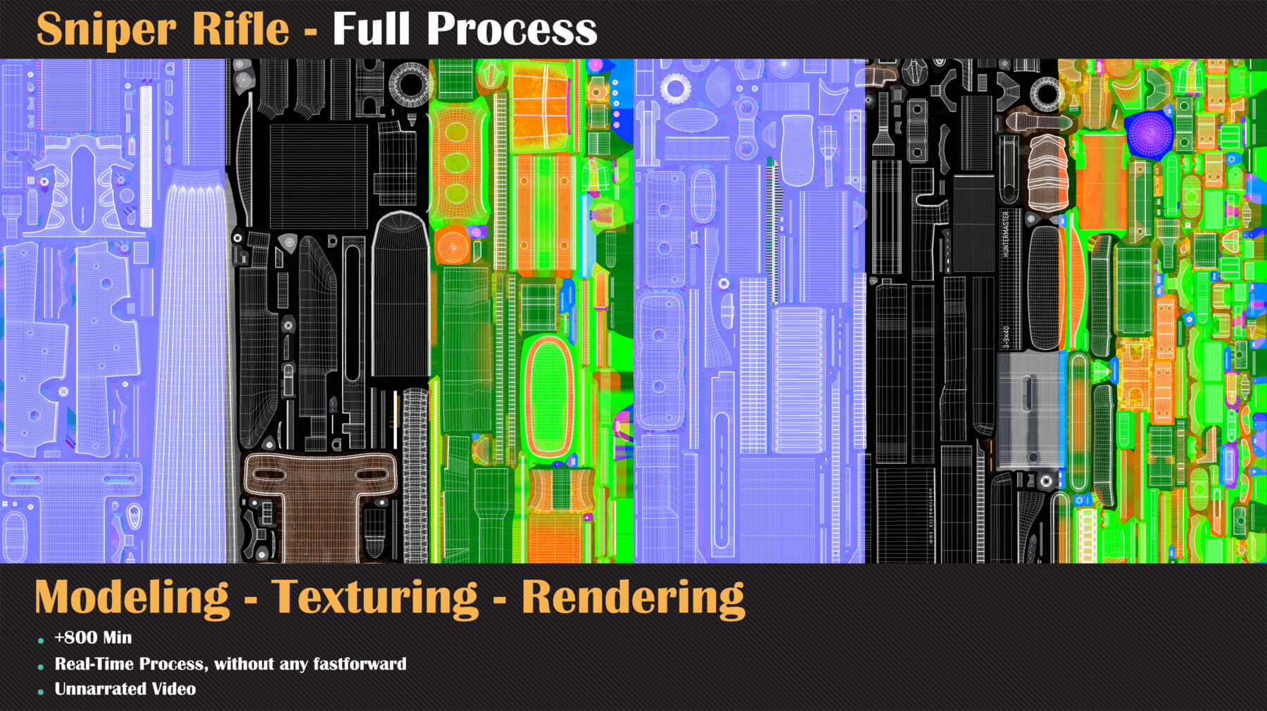 Sniper Rifle Tutorial Full Process by Miladkambari