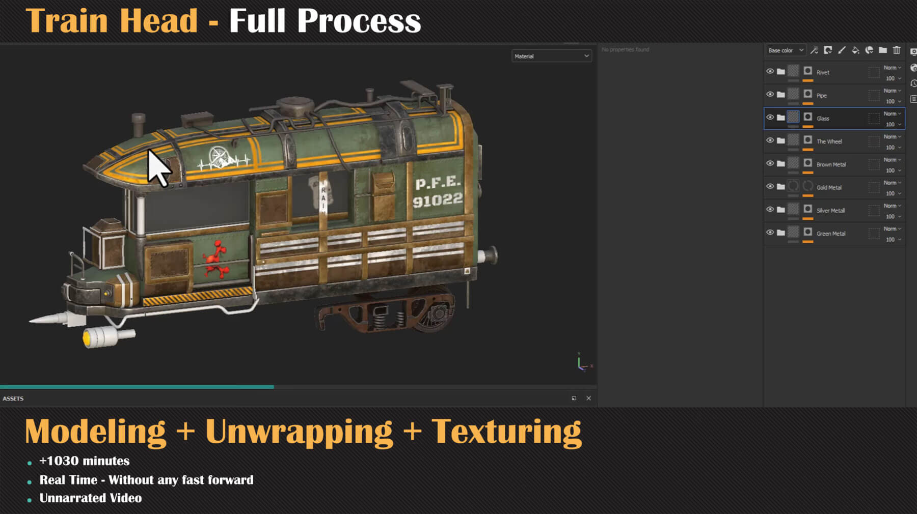 Train Head - Full Tutorial by Miladkambari