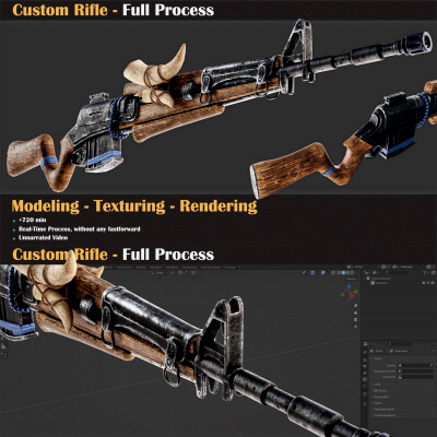 Tutorial Custom Rifle - Full Process by Miladkambari