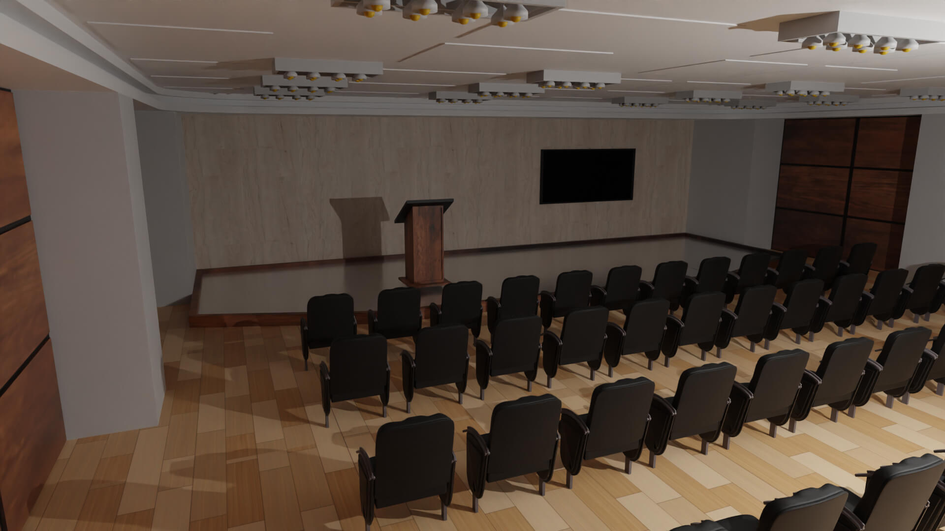 Briefing Press Room - 3D Model by militarymodels99