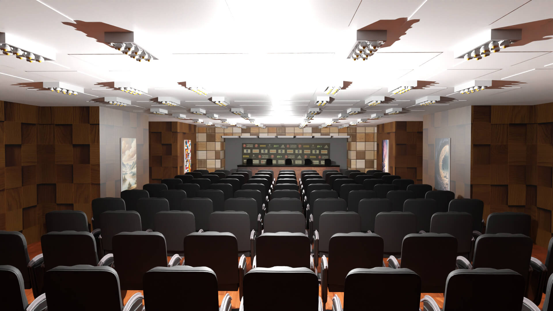 Conference Hall - 3D Model by militarymodels99