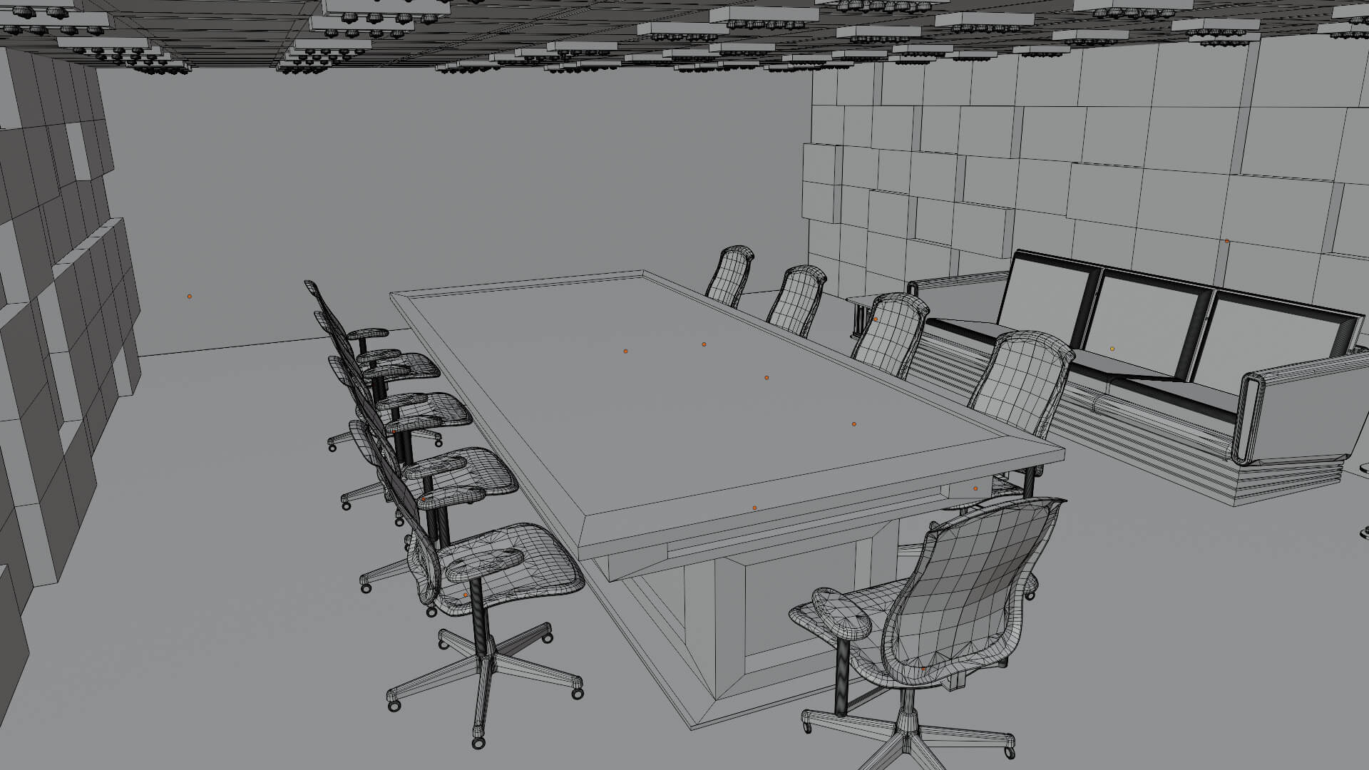 Conference Room - 3D Model by militarymodels99