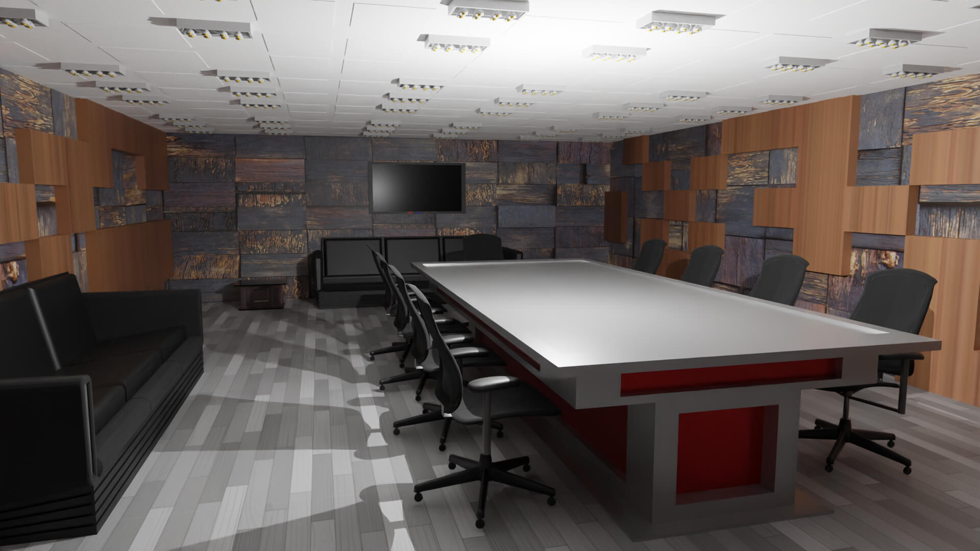 Conference Room - 3D Model by militarymodels99