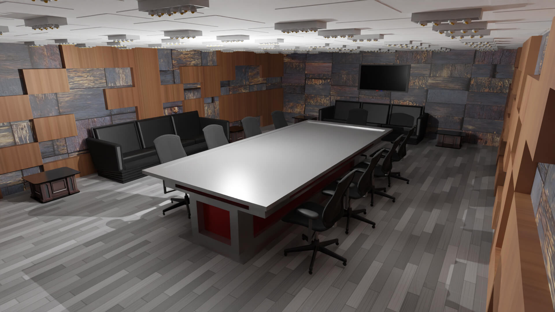 Conference Room - 3D Model by militarymodels99