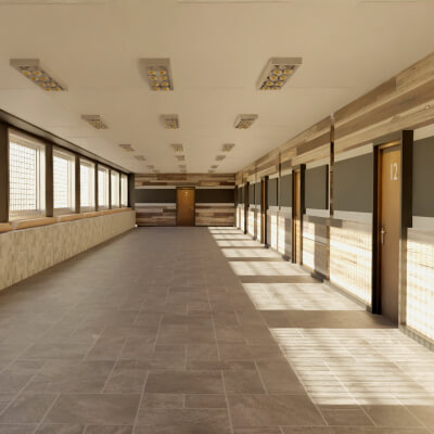 Gltf 3D Models | Interiors | Hallways | RenderHub