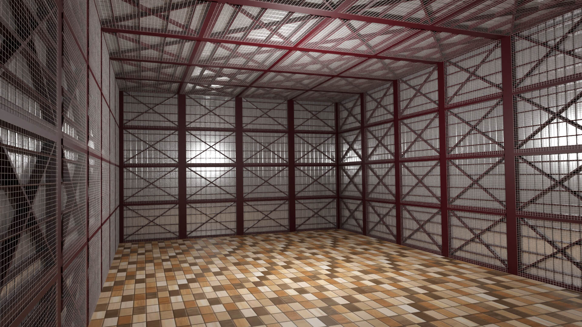 Hangar Interior - 3D Model by militarymodels99
