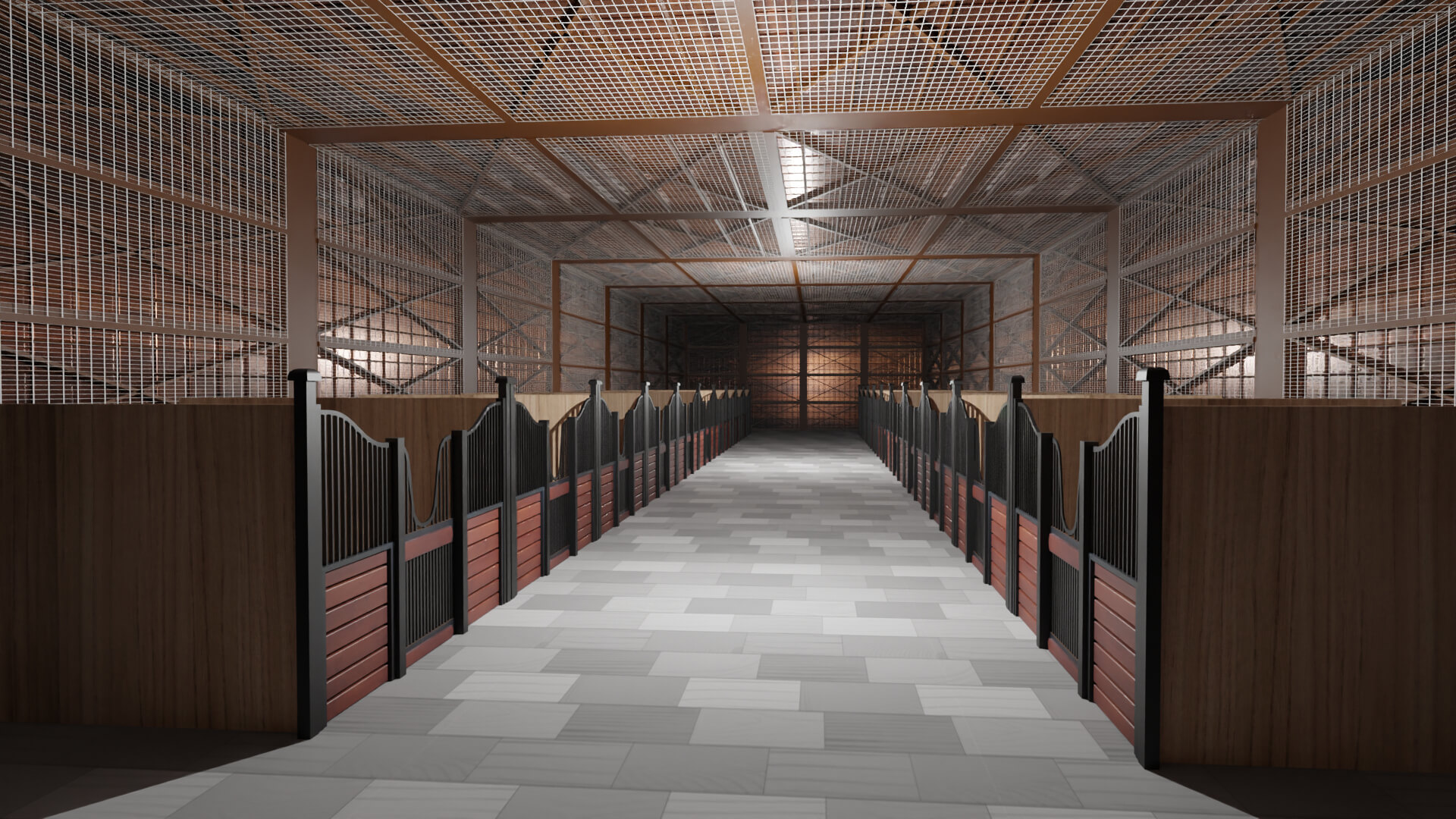 Horse Stable - 3D Model by militarymodels99