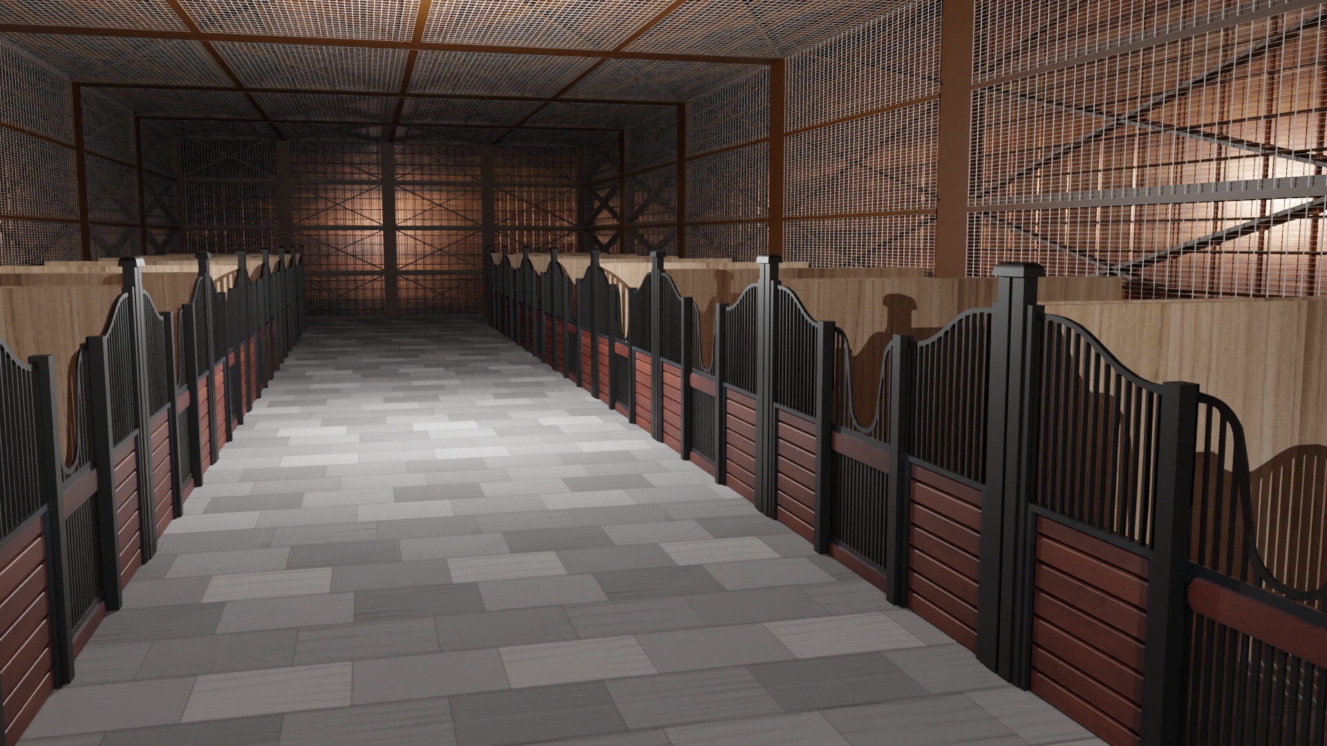 Horse Stable - 3D Model by militarymodels99