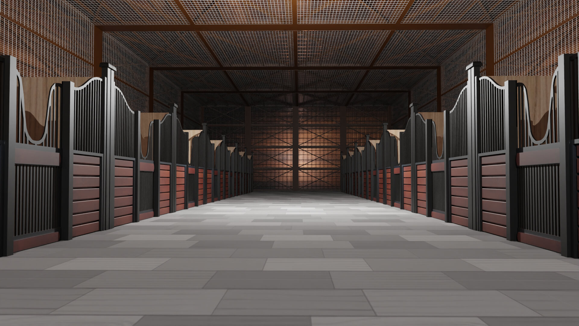 Horse Stable - 3D Model by militarymodels99