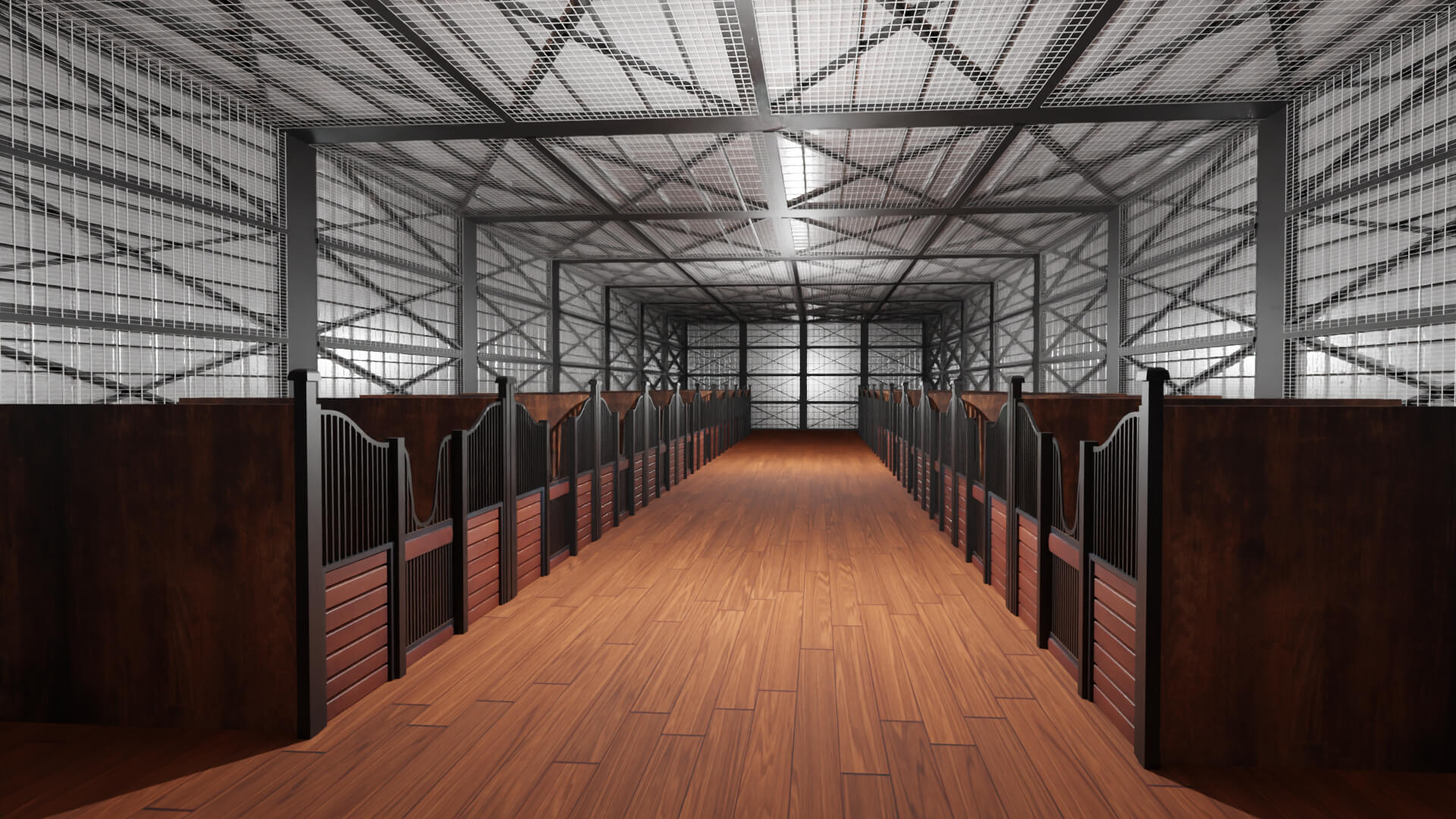 Horse Stable - 3D Model by militarymodels99