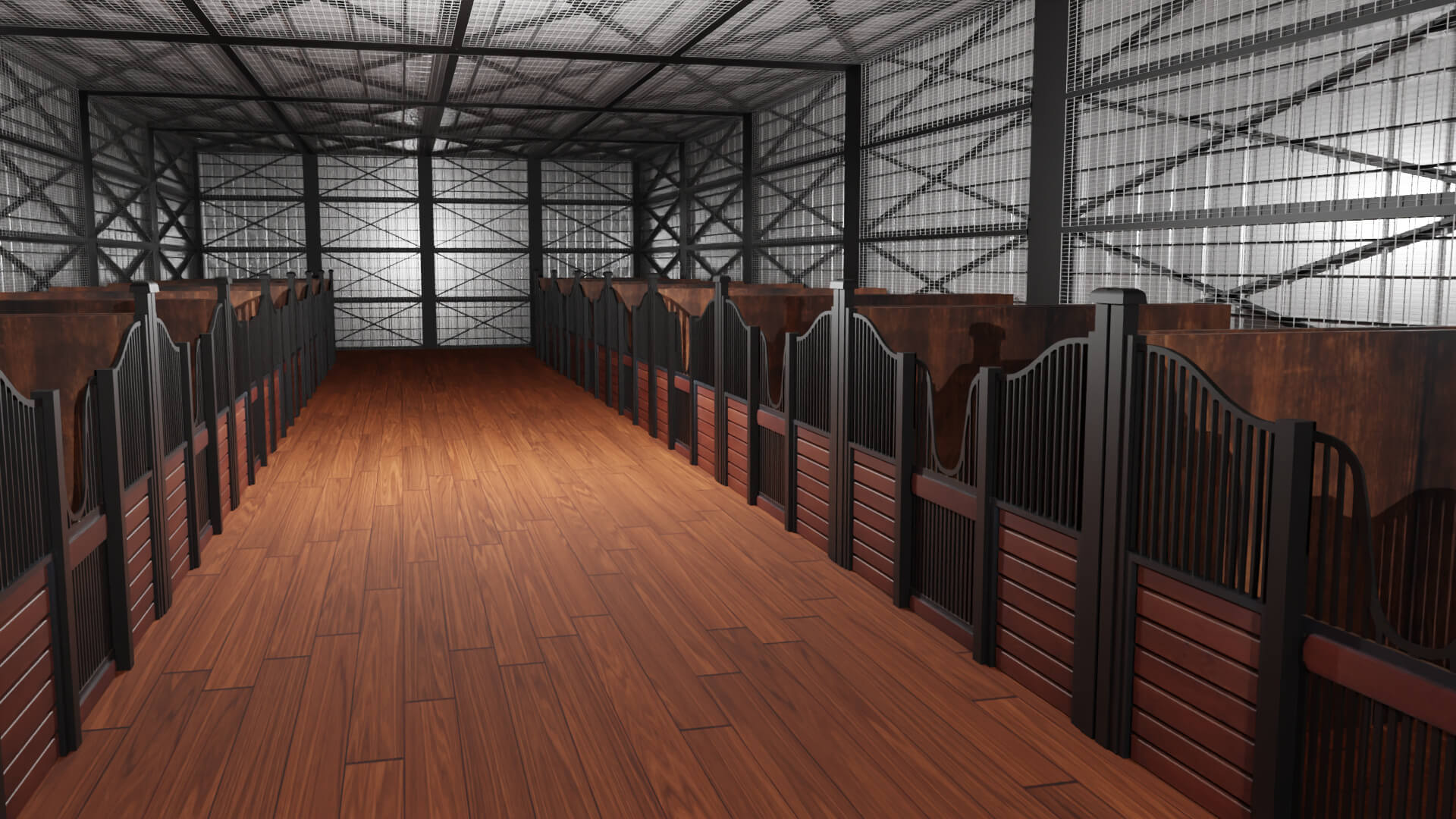 Horse Stable - 3D Model by militarymodels99