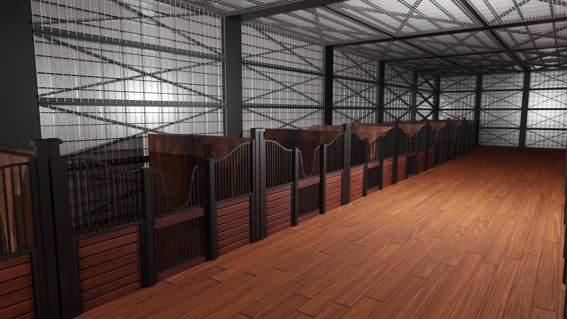 Horse Stable - 3D Model by militarymodels99