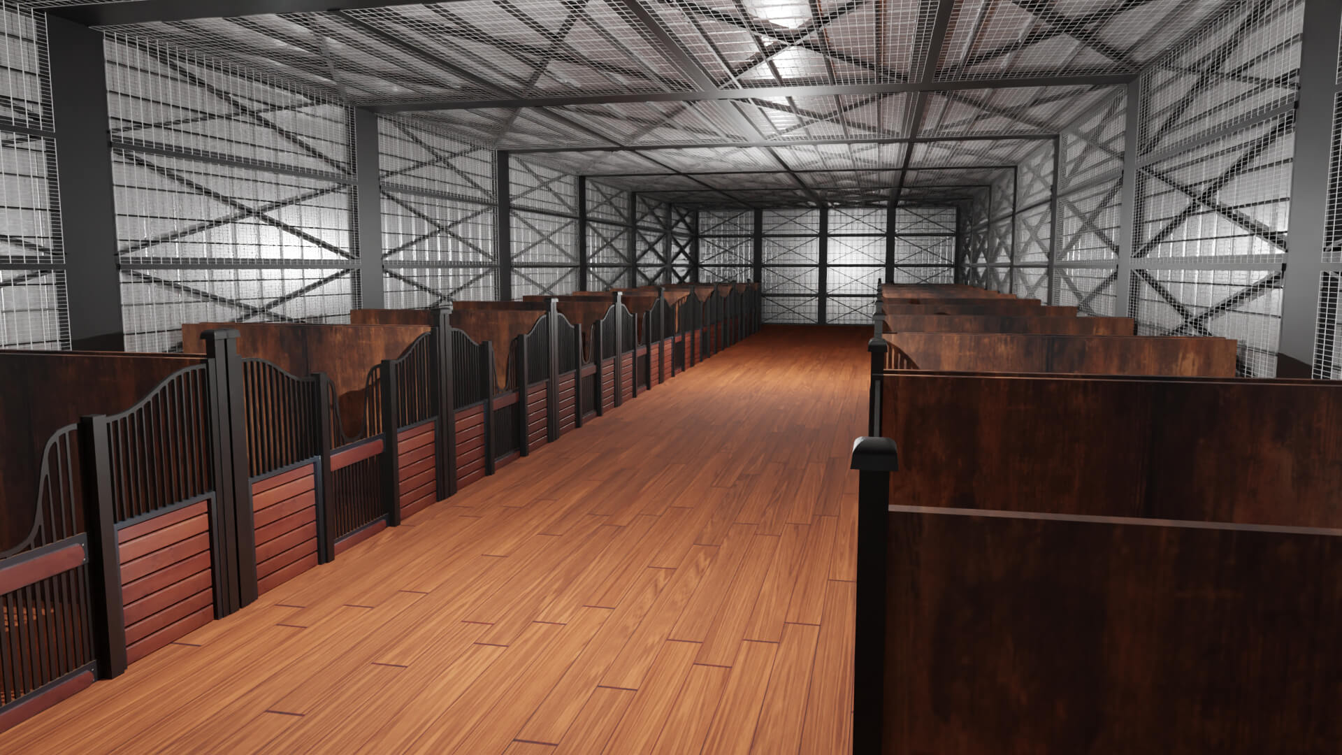 Horse Stable - 3D Model by militarymodels99