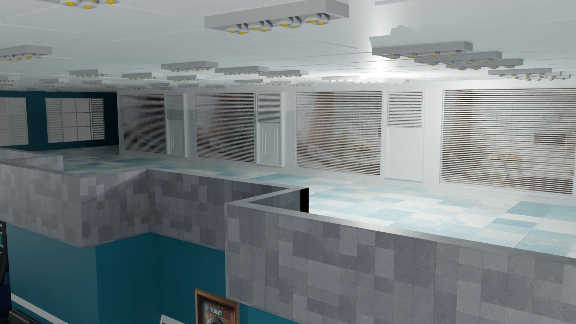 Hospital Interior - 3D Model by militarymodels99