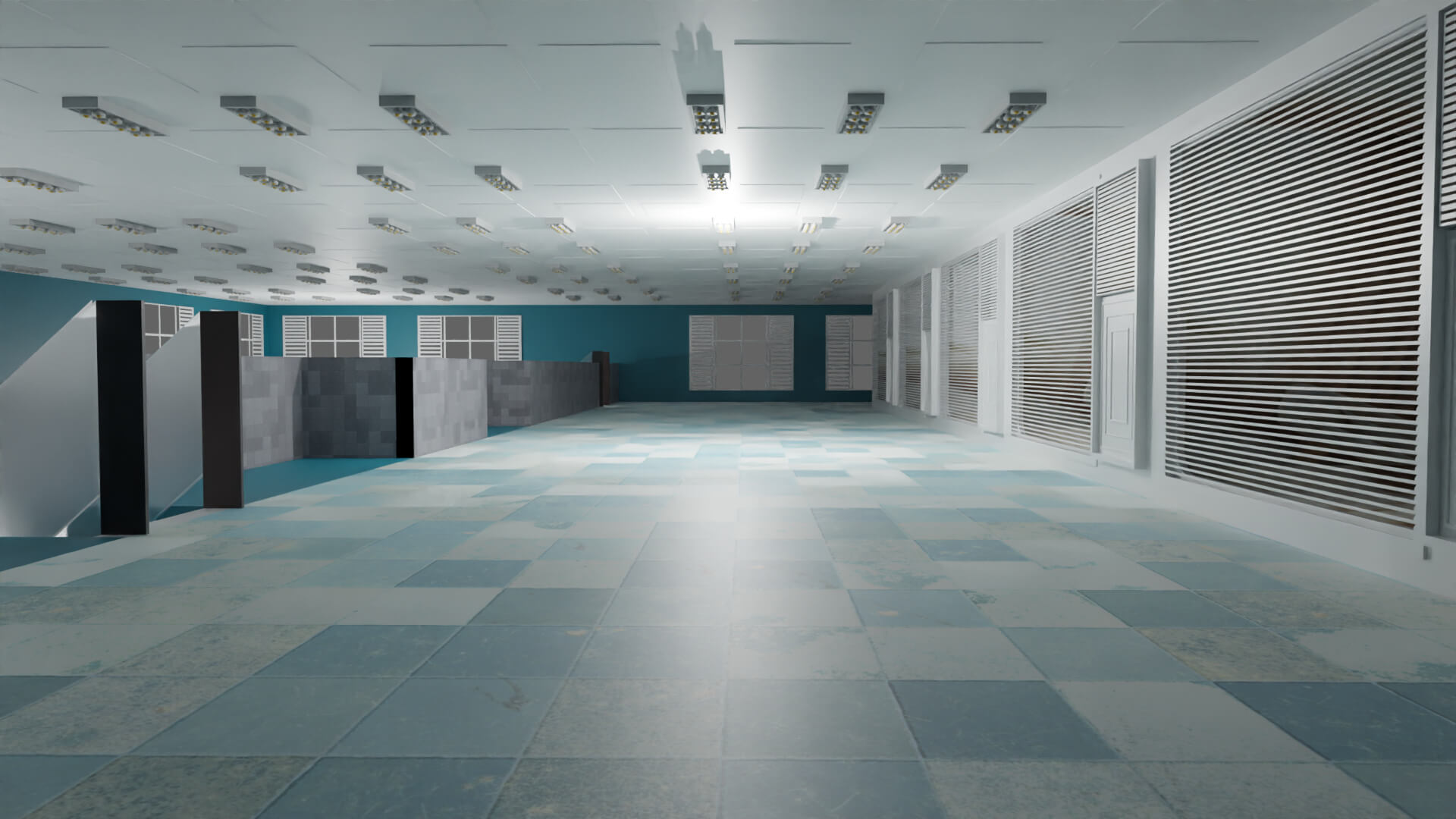 Hospital Interior - 3D Model by militarymodels99