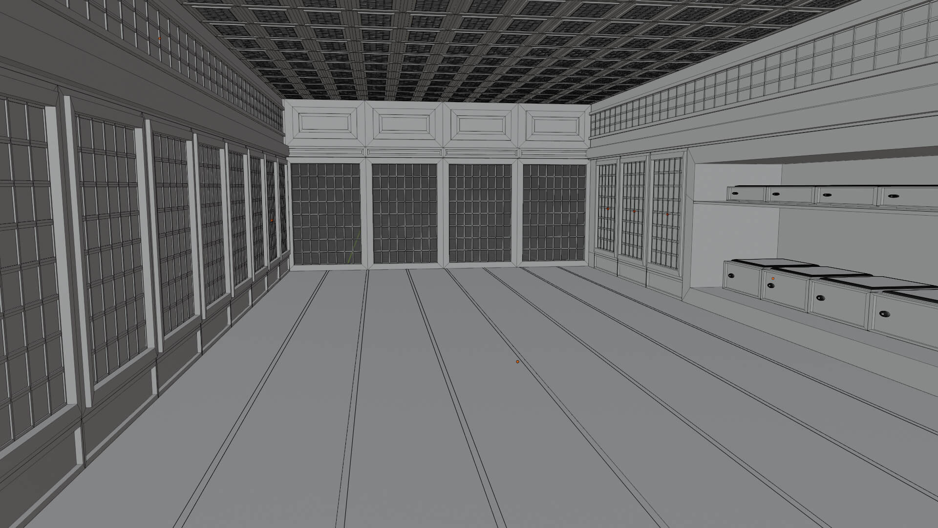 Japanese Training Dojo - 3D Model by militarymodels99