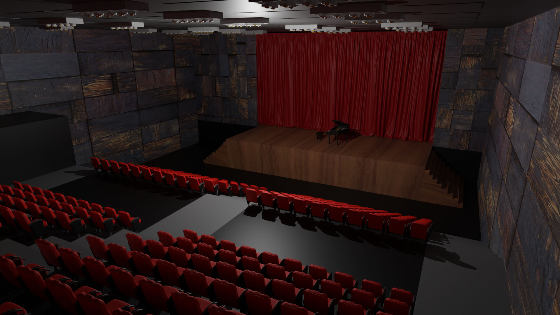 Opera House Theaters - 3D Model by militarymodels99