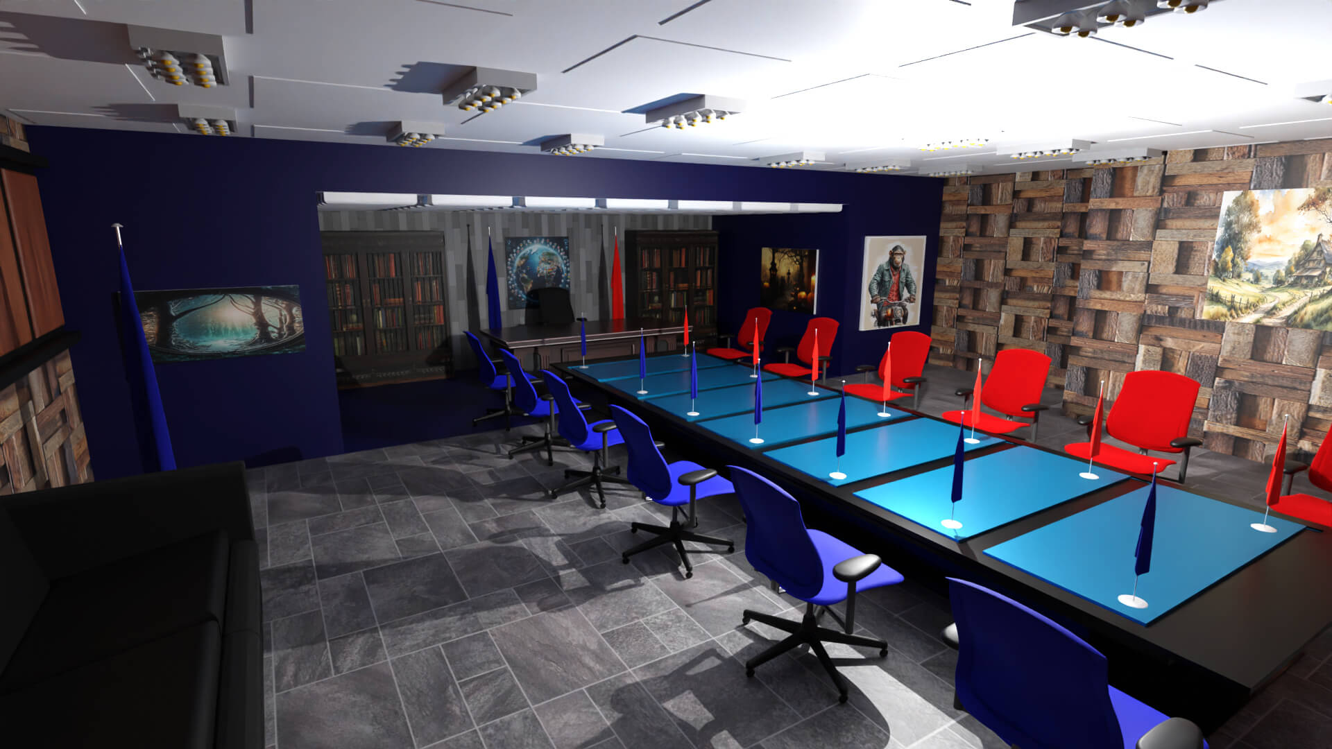 President Office - 3D Model by militarymodels99