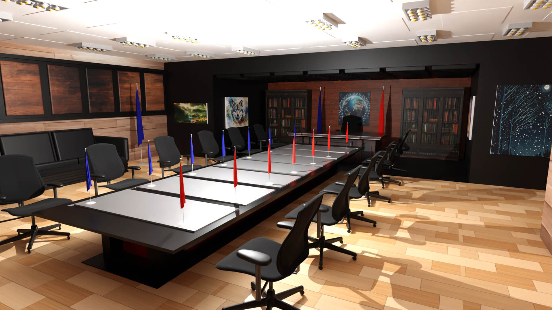 President Office - 3D Model by militarymodels99