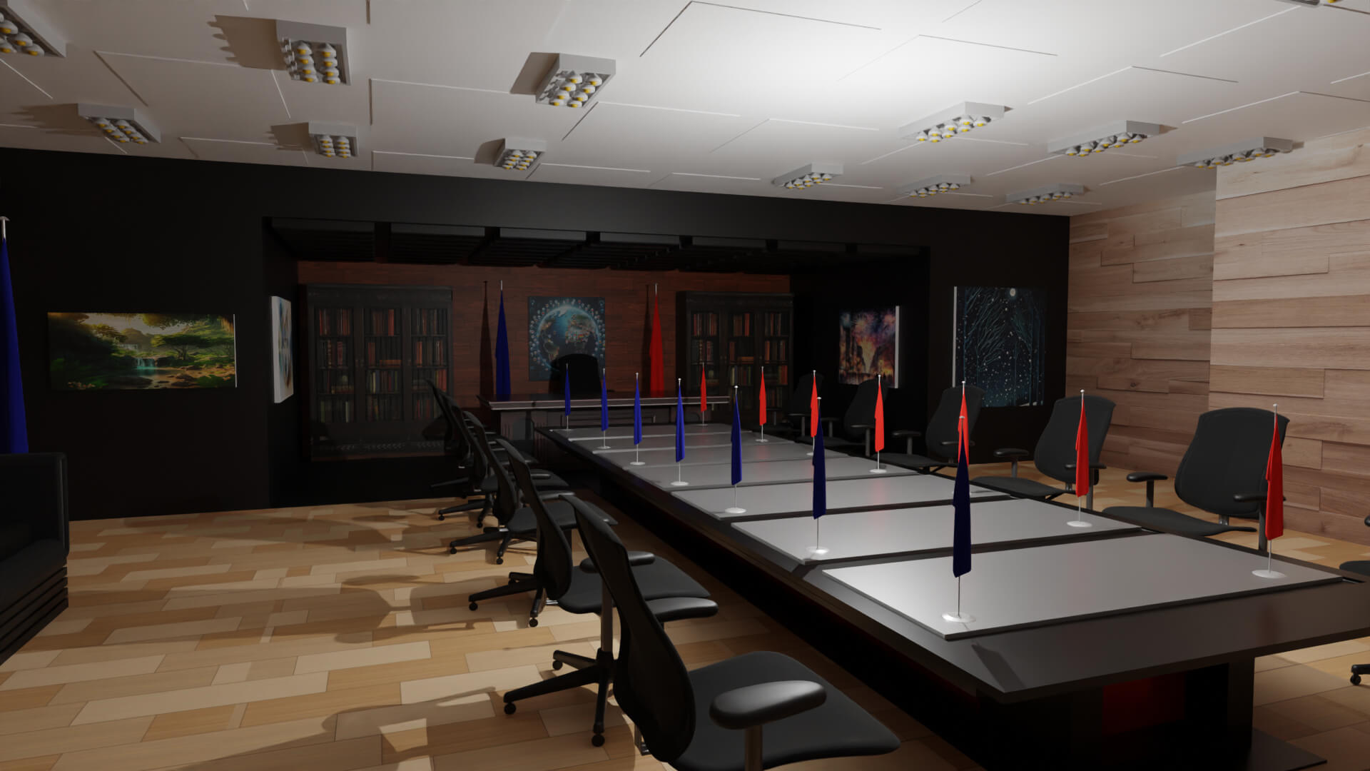 President Office - 3D Model by militarymodels99