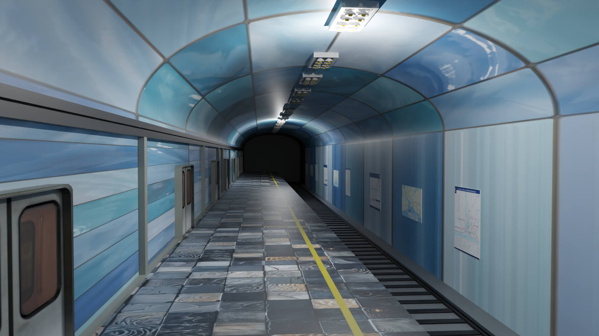 Subway Station - 3D Model by militarymodels99