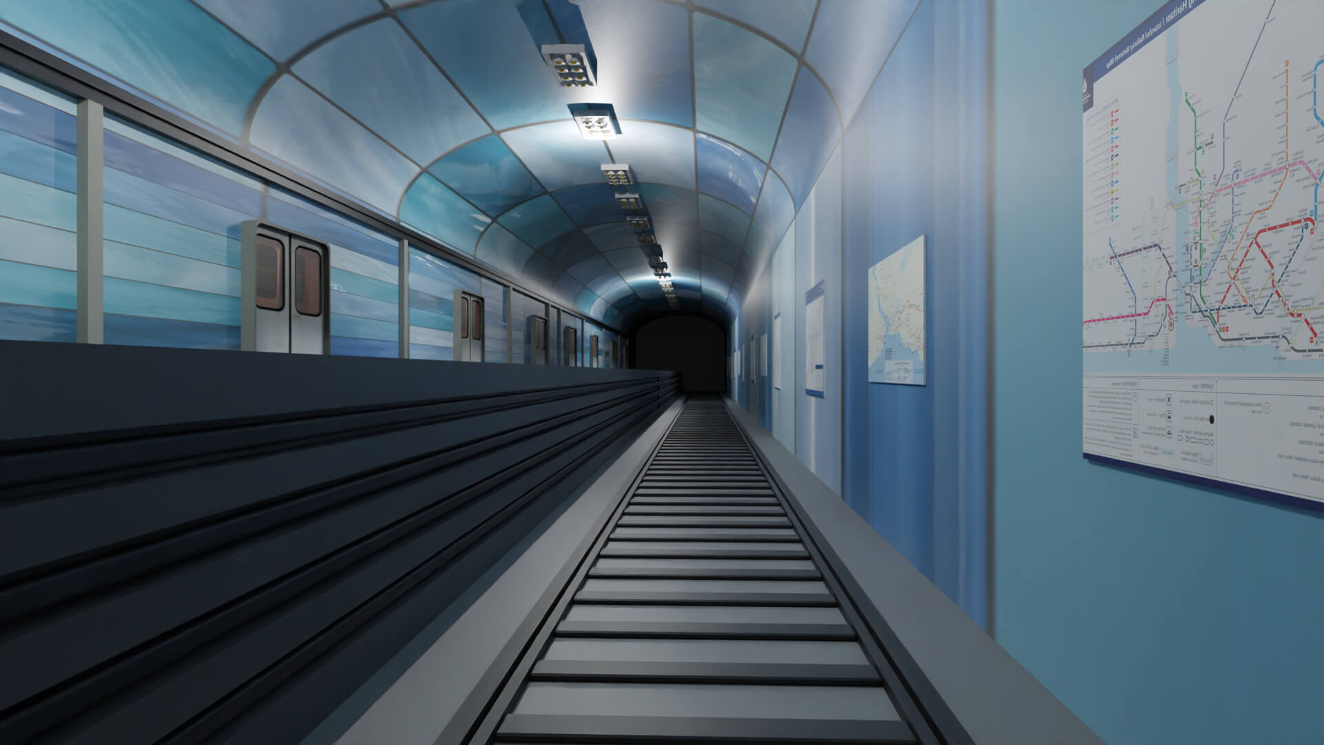 Subway Station - 3D Model by militarymodels99