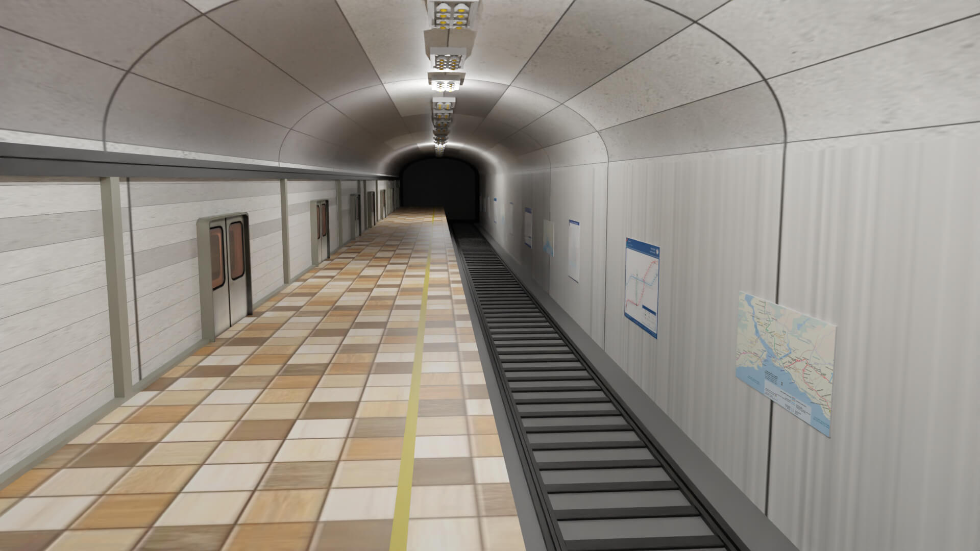 Subway Station - 3D Model by militarymodels99