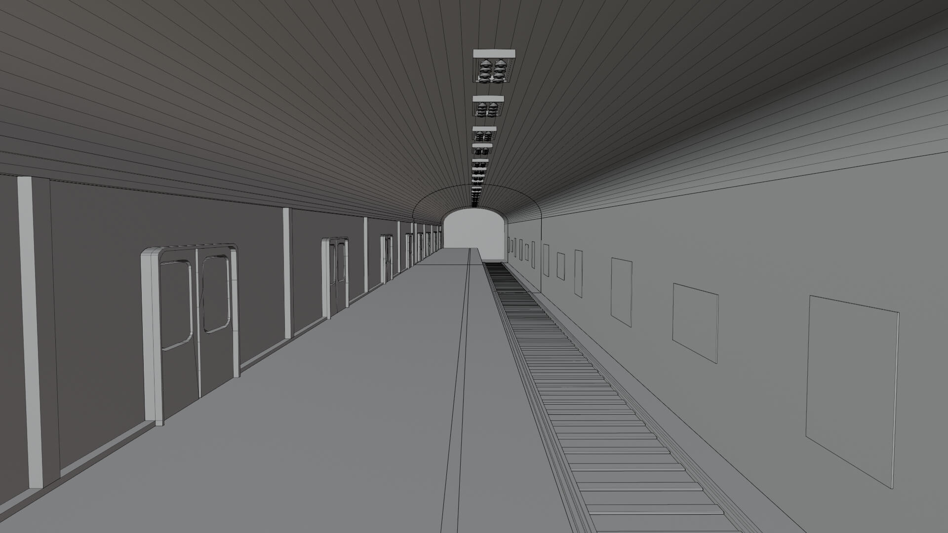 Subway Station - 3D Model by militarymodels99