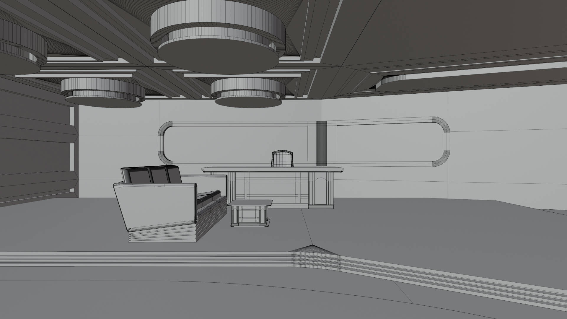 Talk Show Studio - 3D Model by militarymodels99