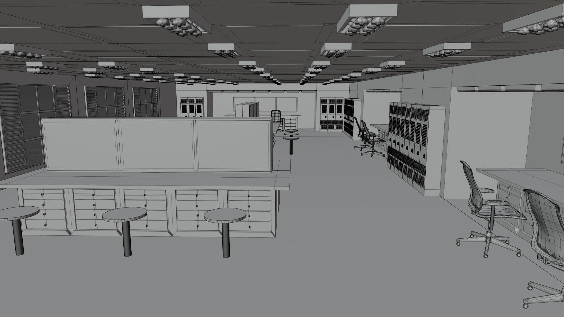 Workshop Interior - 3D Model by militarymodels99