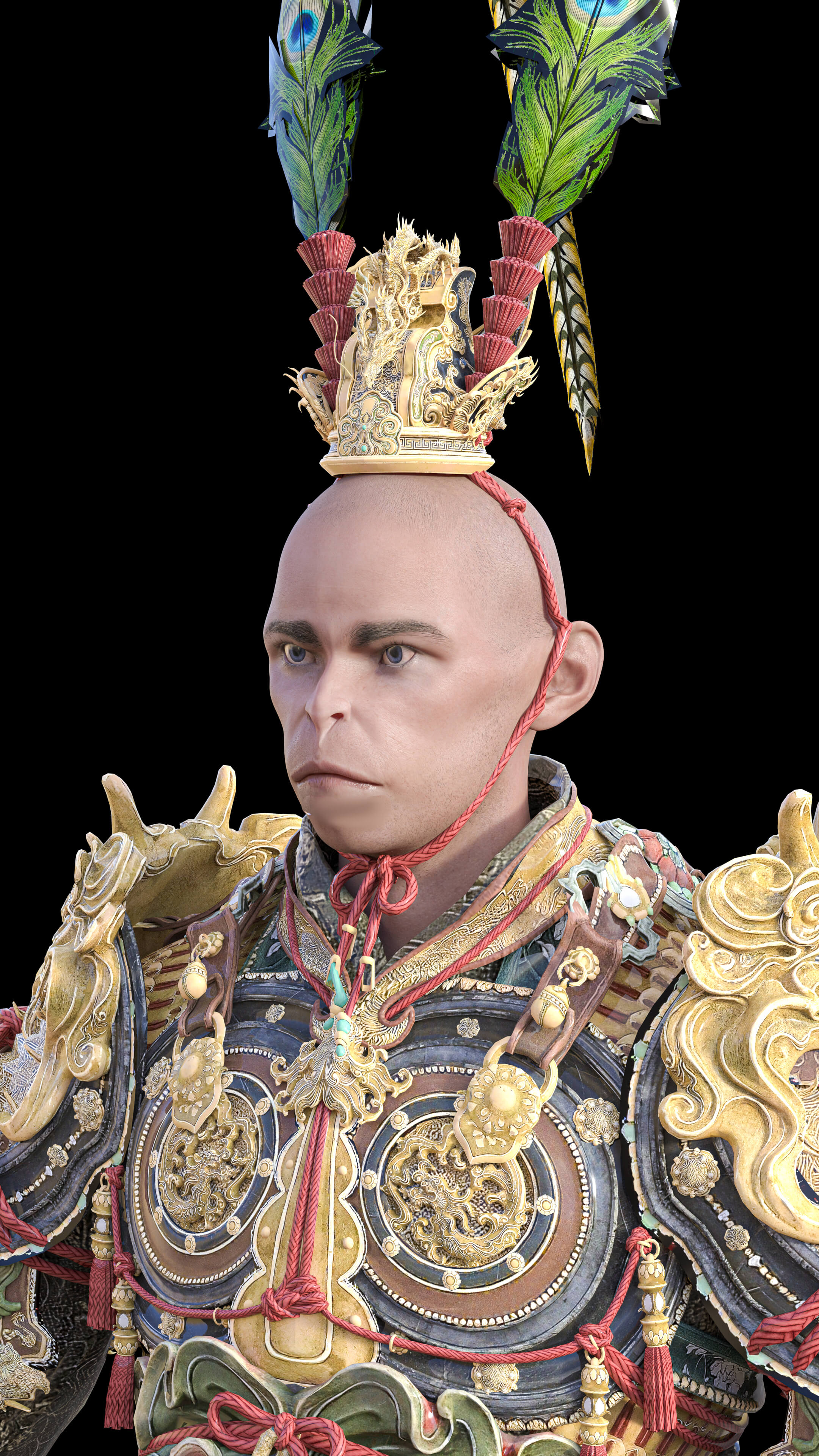 Wukong Morph Genesis 8 Male - Daz Content by MilkGuy_3D