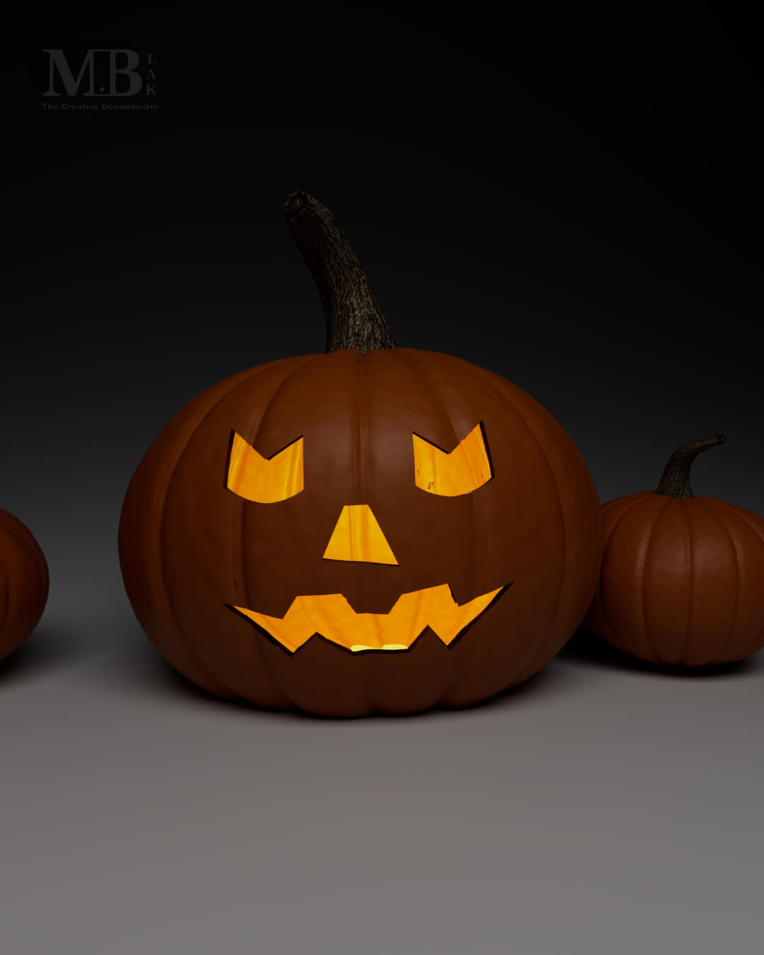 Halloween Pumpkins - 3D Model by milleondeblakio
