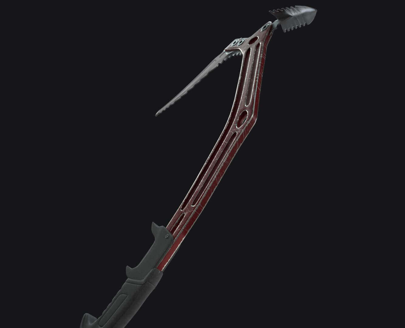 Ice Climbing Axe - 3D Model by MilosPre