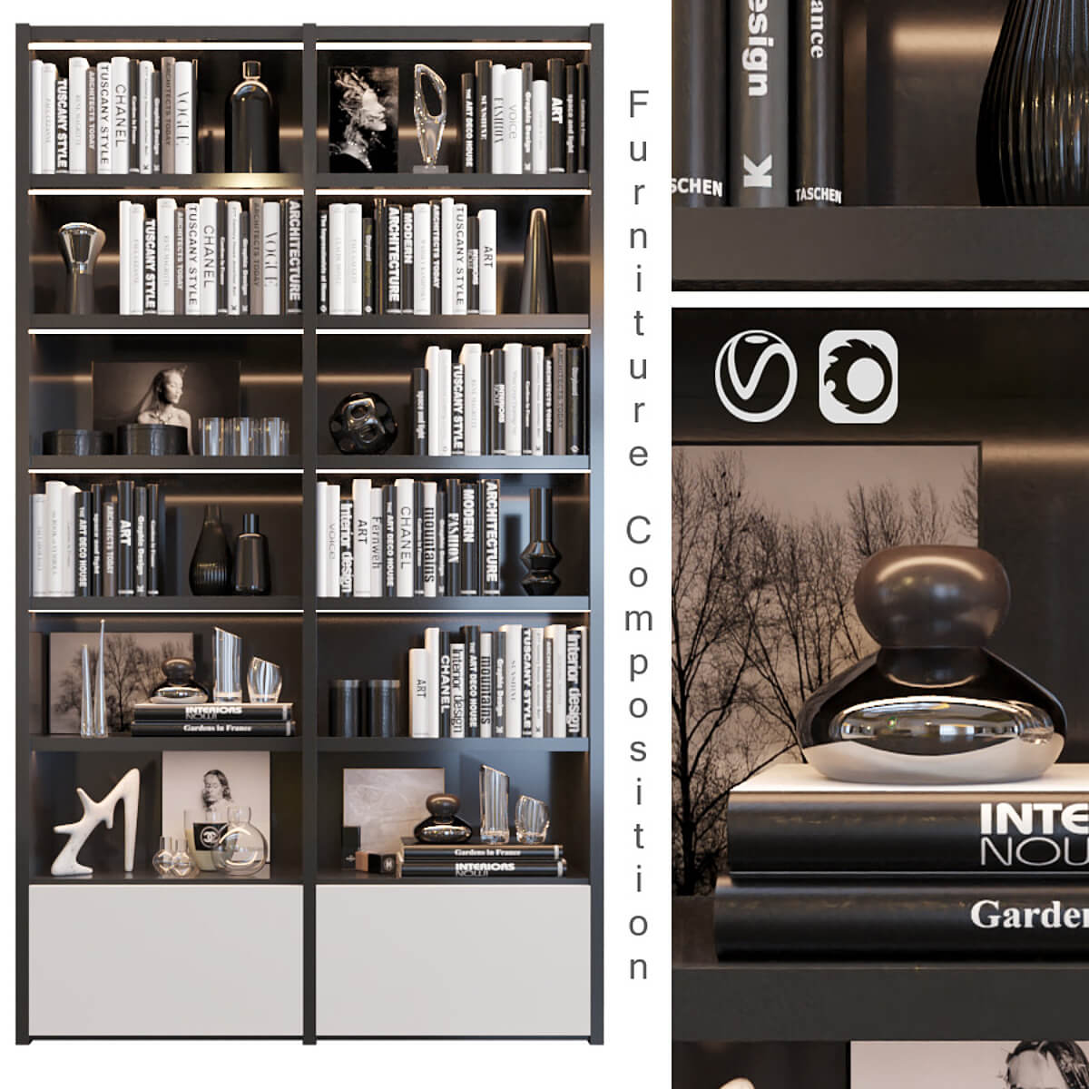 BoConcept - Set 22 3D Model by mimomimoa2024