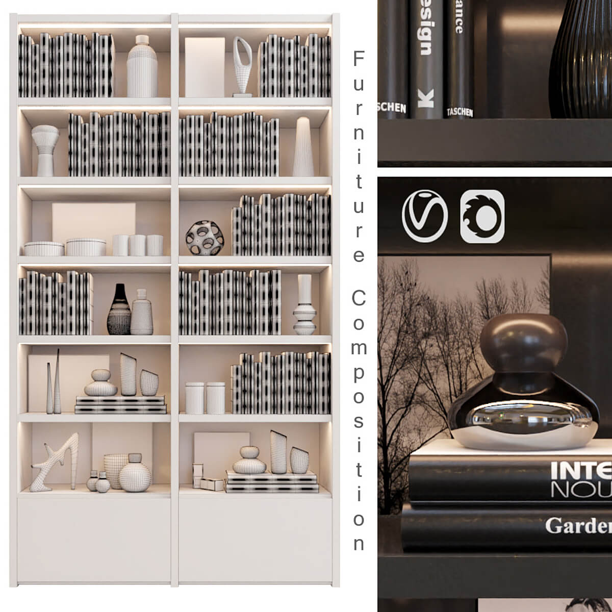 BoConcept - Set 22 3D Model by mimomimoa2024