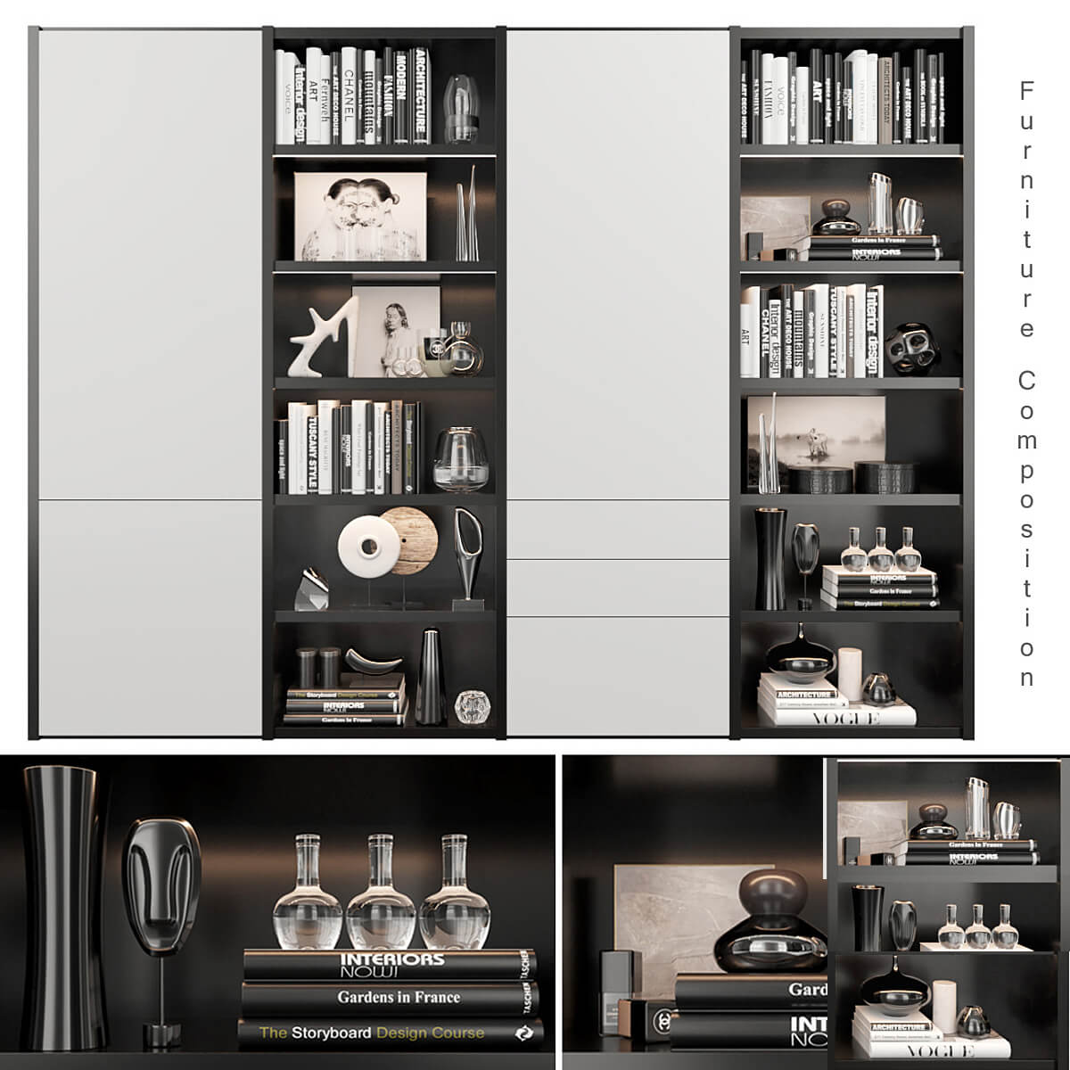 BoConcept - Set 3D Model by mimostar